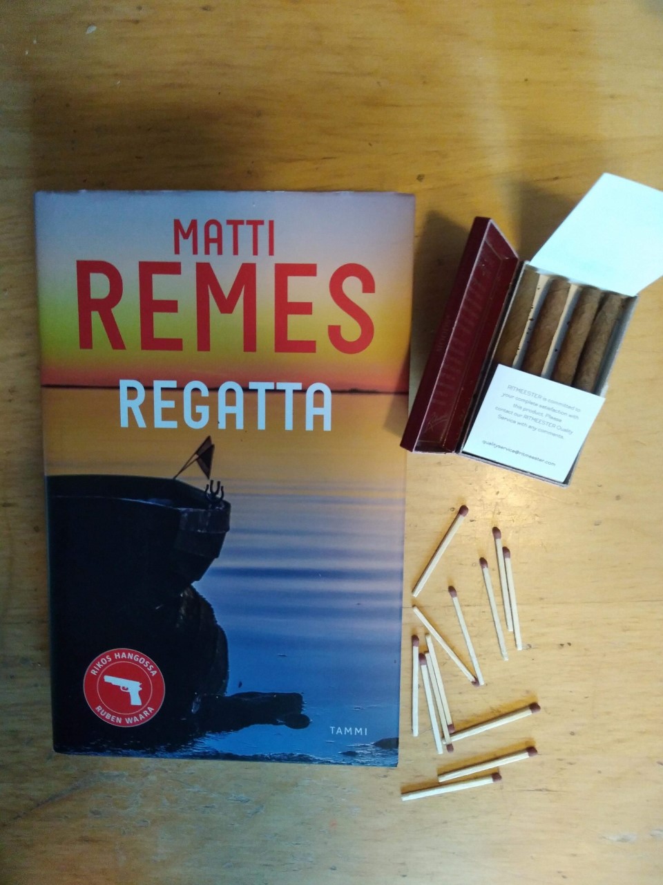 Kirjahullun päiväkirja: Matti Remes: Regatta