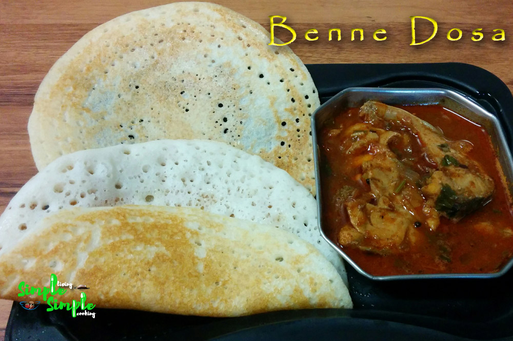Simple Living Simple Cooking: Benne Dosa