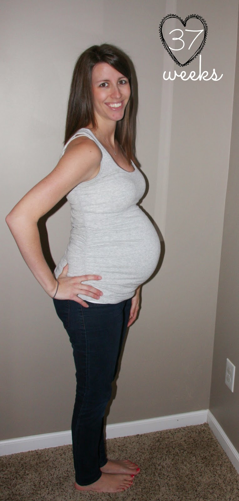 Simple Suburbia: Bumpdate: 37 Weeks {FULL TERM!}