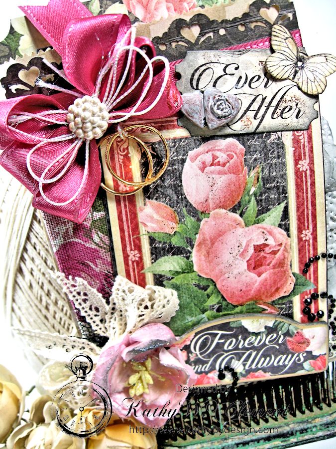 Graphic 45 Mon Amour and Romantic Ribbon - Kathy by Design