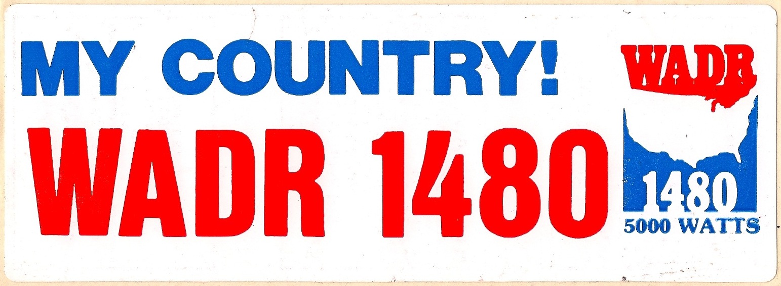 Radio Sticker of the Day: WADR