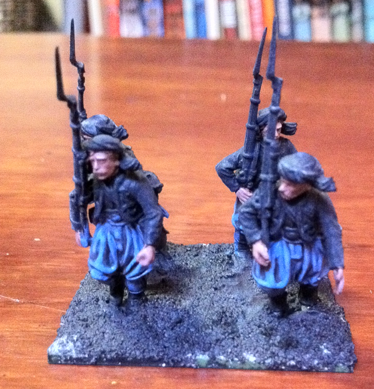 Project Black Powder: Painting Perry Miniature Zouaves - updated again!