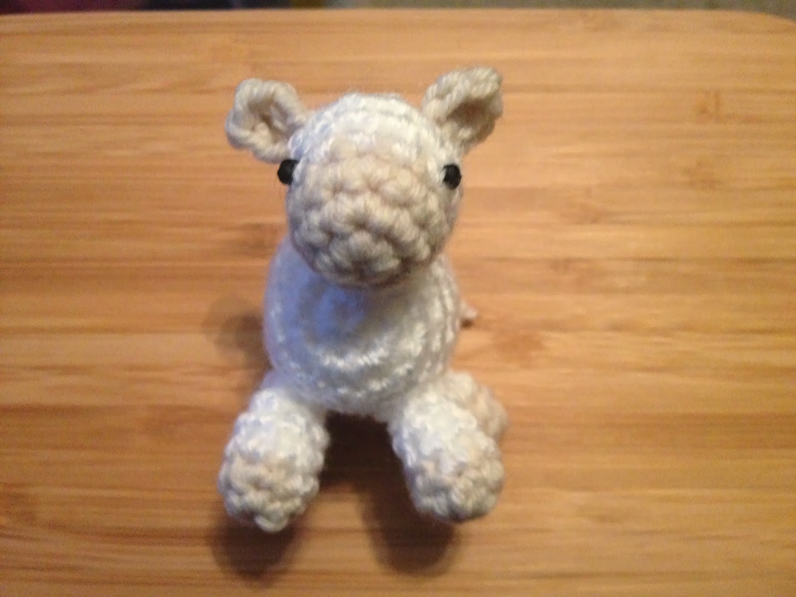 365 Granny Squares Project: A sheep.......
