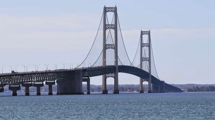 The Agatelady: Adventures and Events: All About the Mackinac Bridge