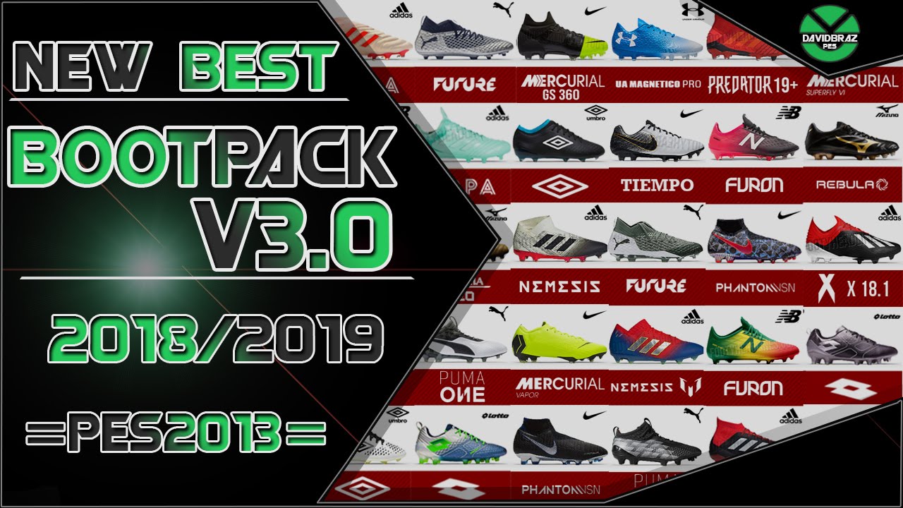 DaViDBrAz Todo Para tu Pes: PES 2013 | New Best Bootpack V3.0 • 2018 / ...