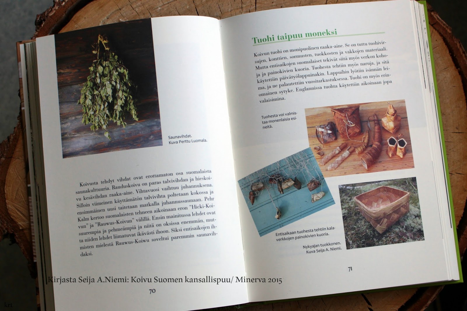 Kaisa Reetta T.: Seija A. Niemi: Koivu Suomen kansallispuu