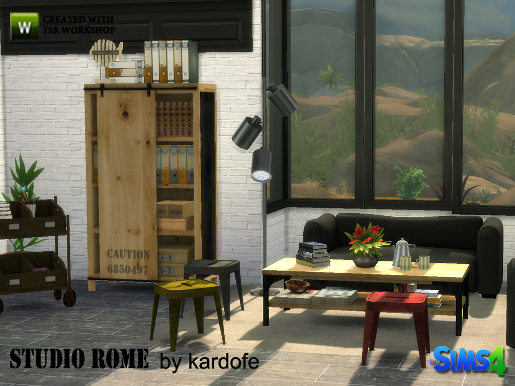 kardofe Creaciones Sims: STUDIO ROME