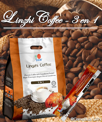 Beneficios del Lingzhi Coffee 3 en 1 - DXN