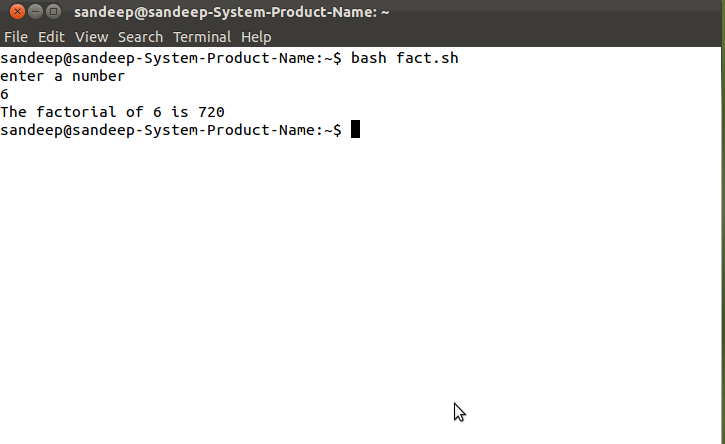 Shell Script To Find Factorial Of A Number Its All About Linux