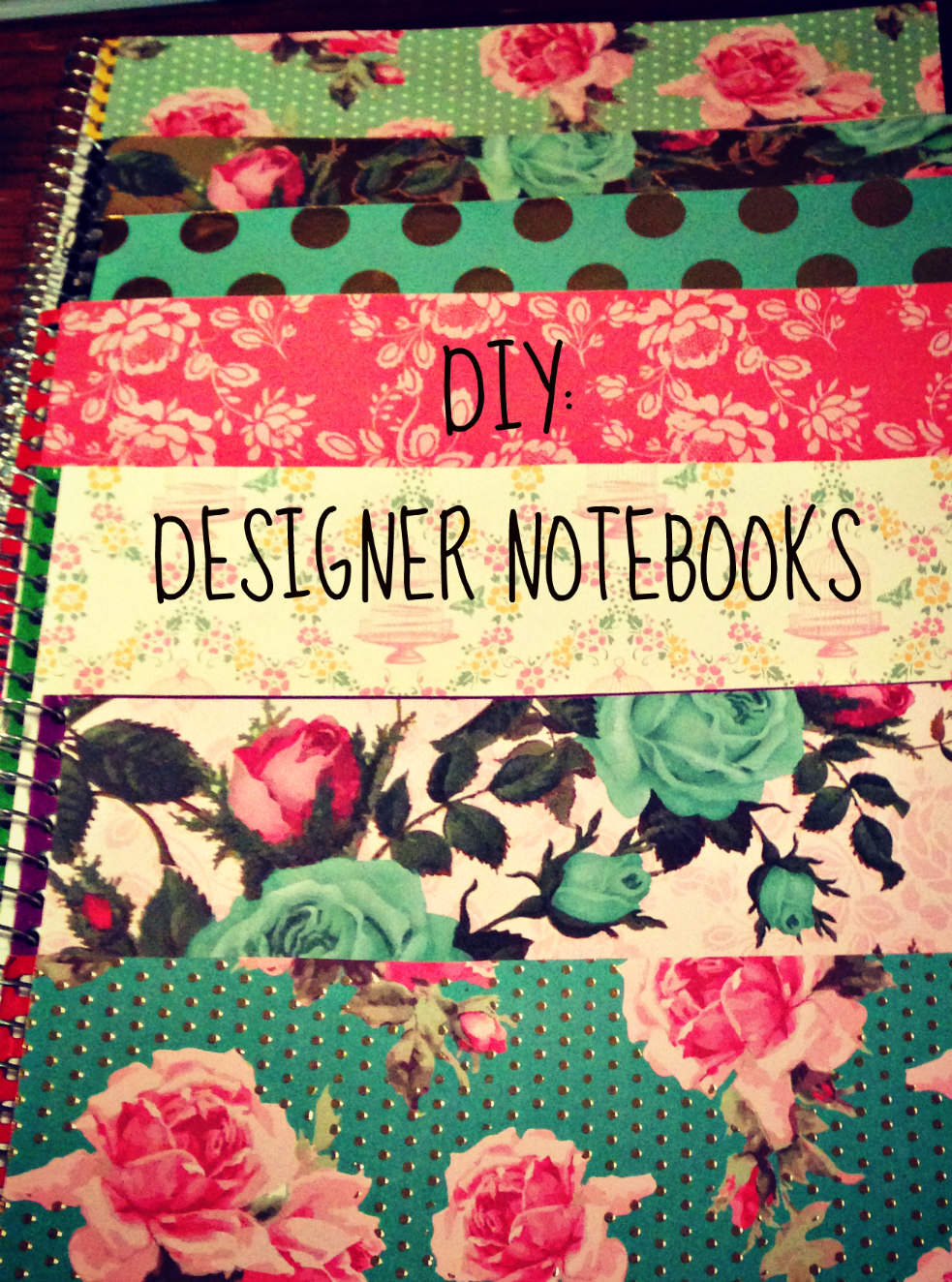 Prep You Very Much: DIY: Designer Notebooks