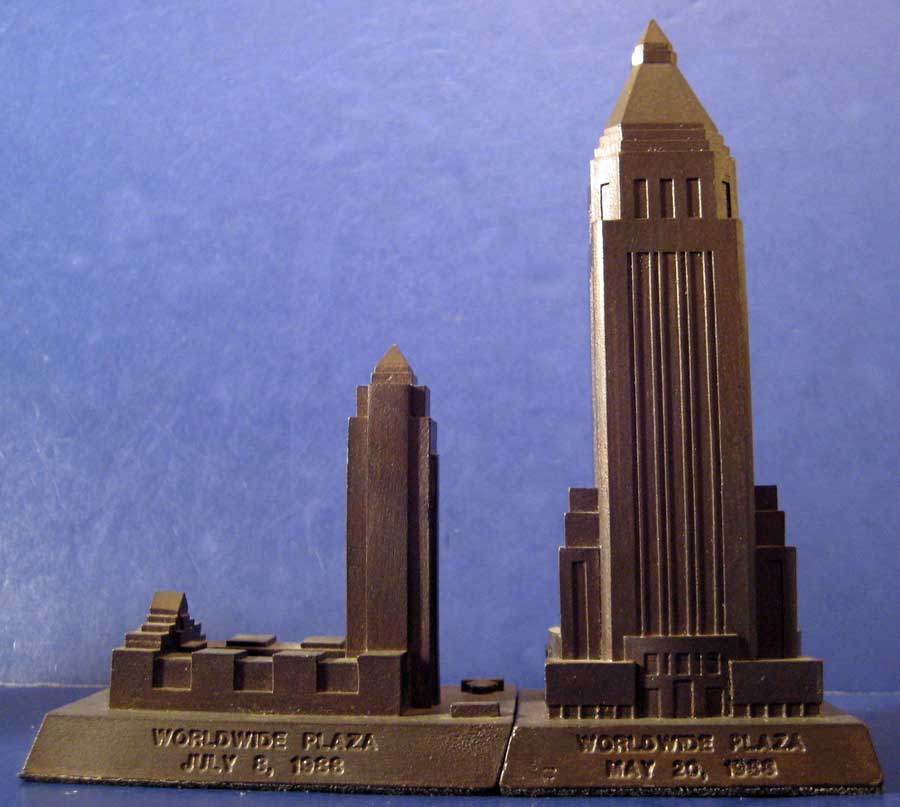 Building Collector: ‘Cold Cast Bronze’ Souvenir Buildings