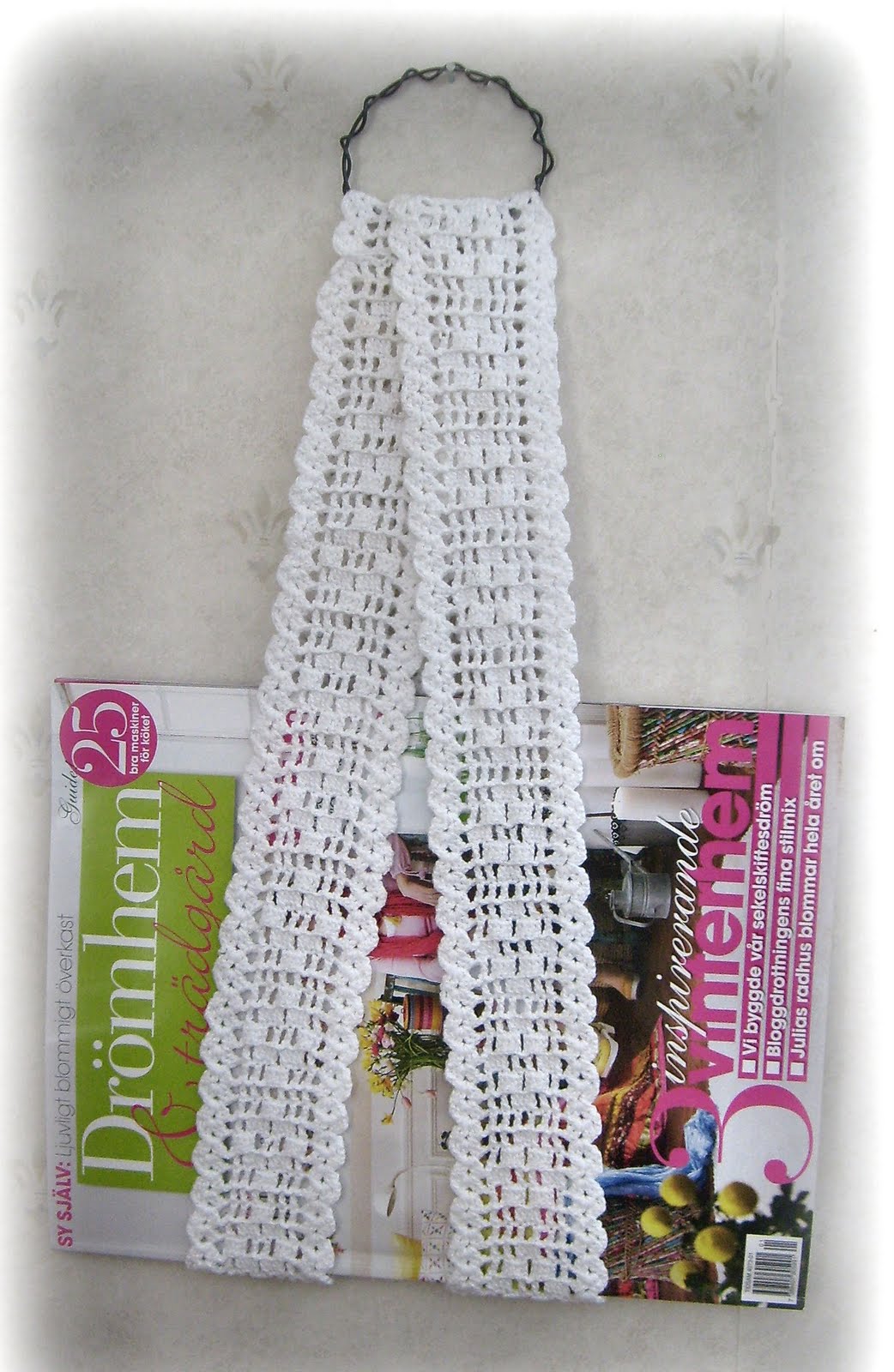 Min hobby: Kuddfodral och brickband...