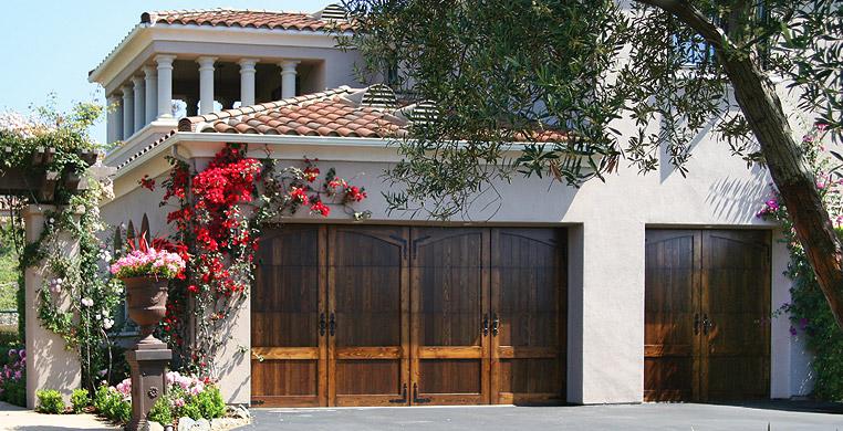 Our French Inspired Home: European Style Garages and Garage Doors