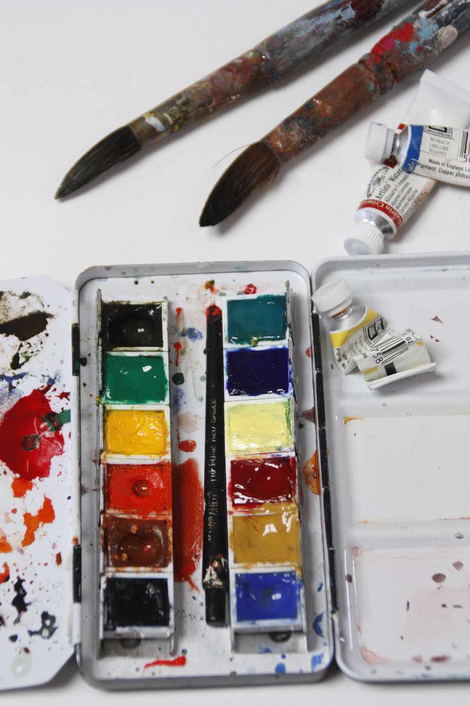 Pintalalluna : Pintura. Pintamos con acuarelas