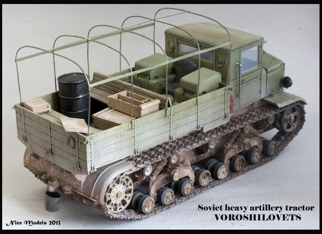 [TMP] "Voroshilovets Soviet heavy artillery tractor." Topic