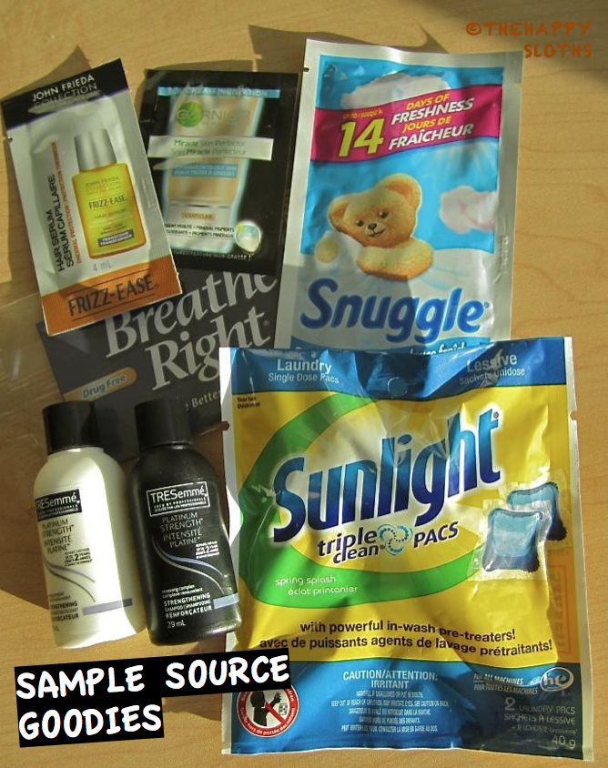 Sample Source Goodies | The Happy Sloths: Beauty, Makeup, and Skincare ...