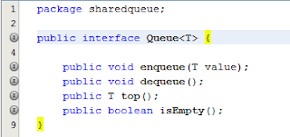 Coding Tortoise: Java: MultiThreading Example 2: A Shared Queue