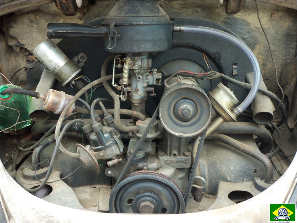 VW Fusca Brasil: Motores