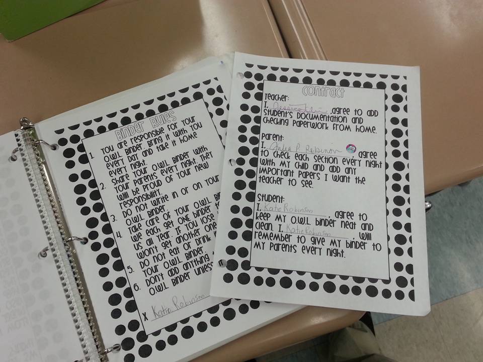 O.W.L. Binder Assembly