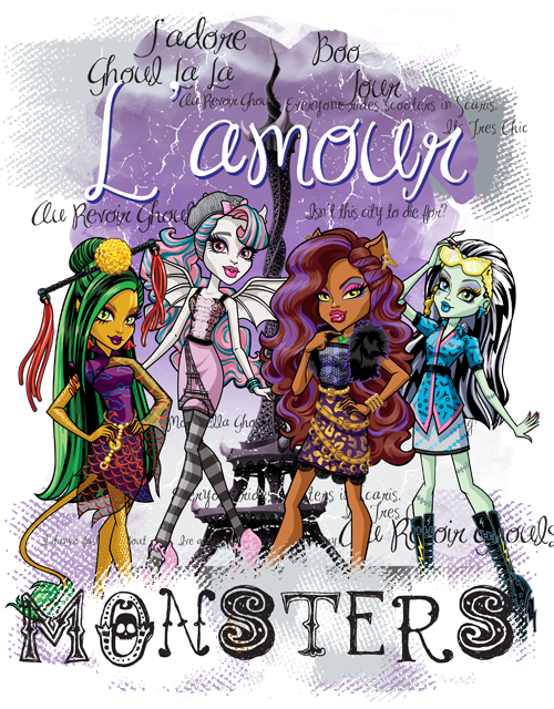 Monster High-Pretty : Postales de Monster High Scaris