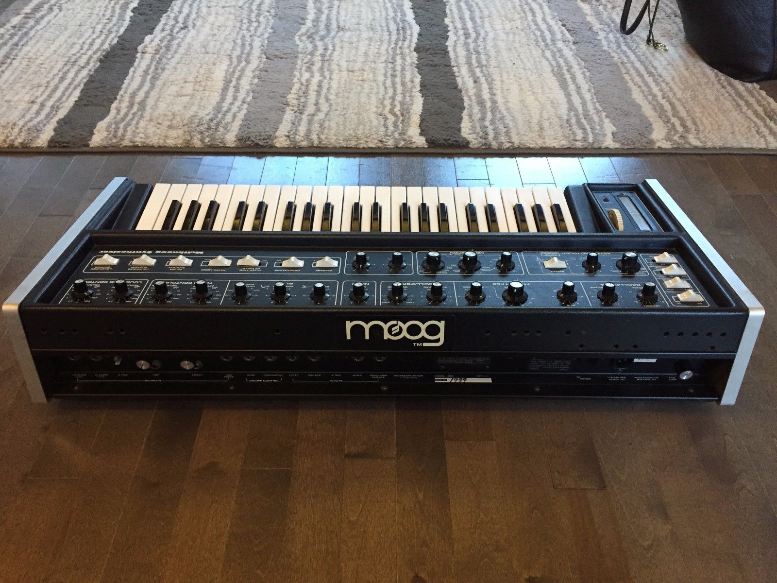 MATRIXSYNTH: 1970s Moog Multimoog Analog Synthesizer SN 1999