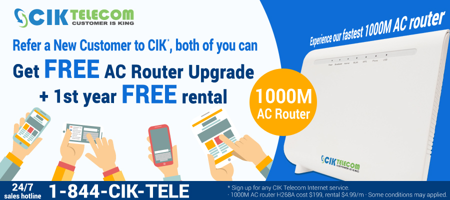 CIK Telecom Blog: CIK 13th Anniversary Giveaway: Free upgrade to 1000M ...