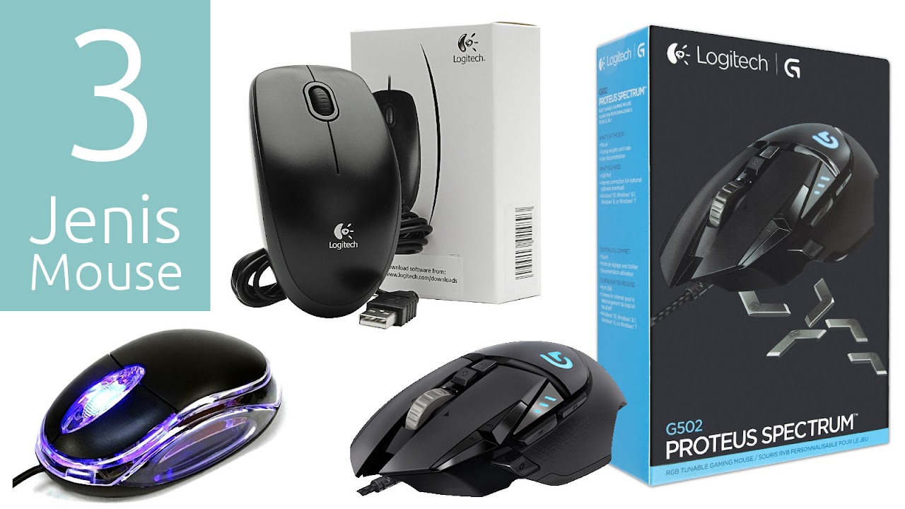 3 Perbedaan Jenis Mouse Yang Harus Kamu Tahu Sesuai Fungsi Dan Kegunaannya
