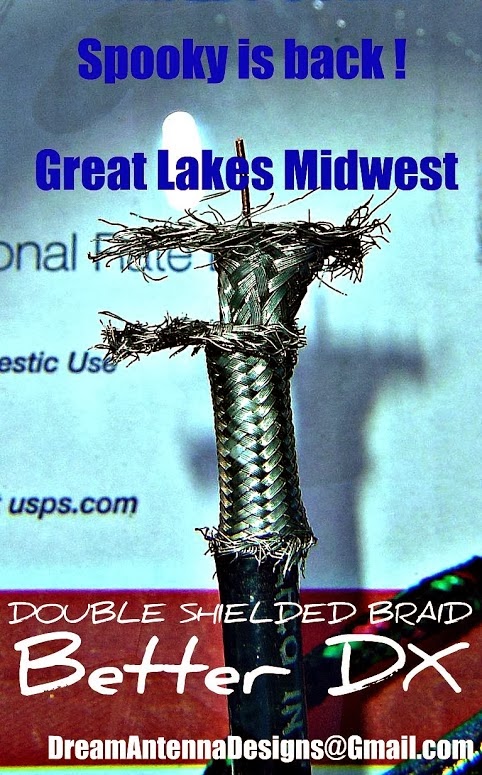 Dream Antenna Designs Blog: DOUBLE SPOOKY BAZOOKA VS IMAX2000