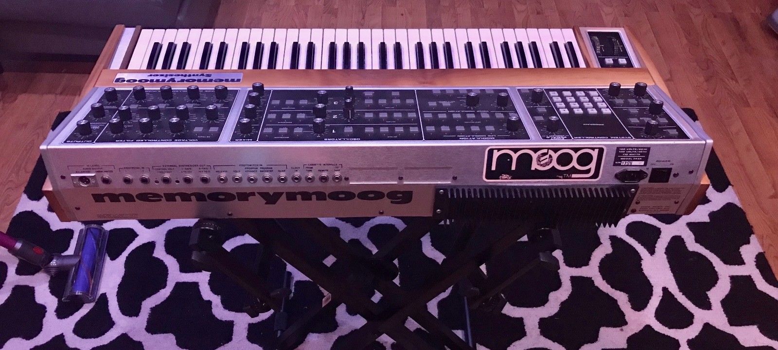 MATRIXSYNTH: FULLY Restored MOOG Memorymoog Keyboard Synthesizer W ...