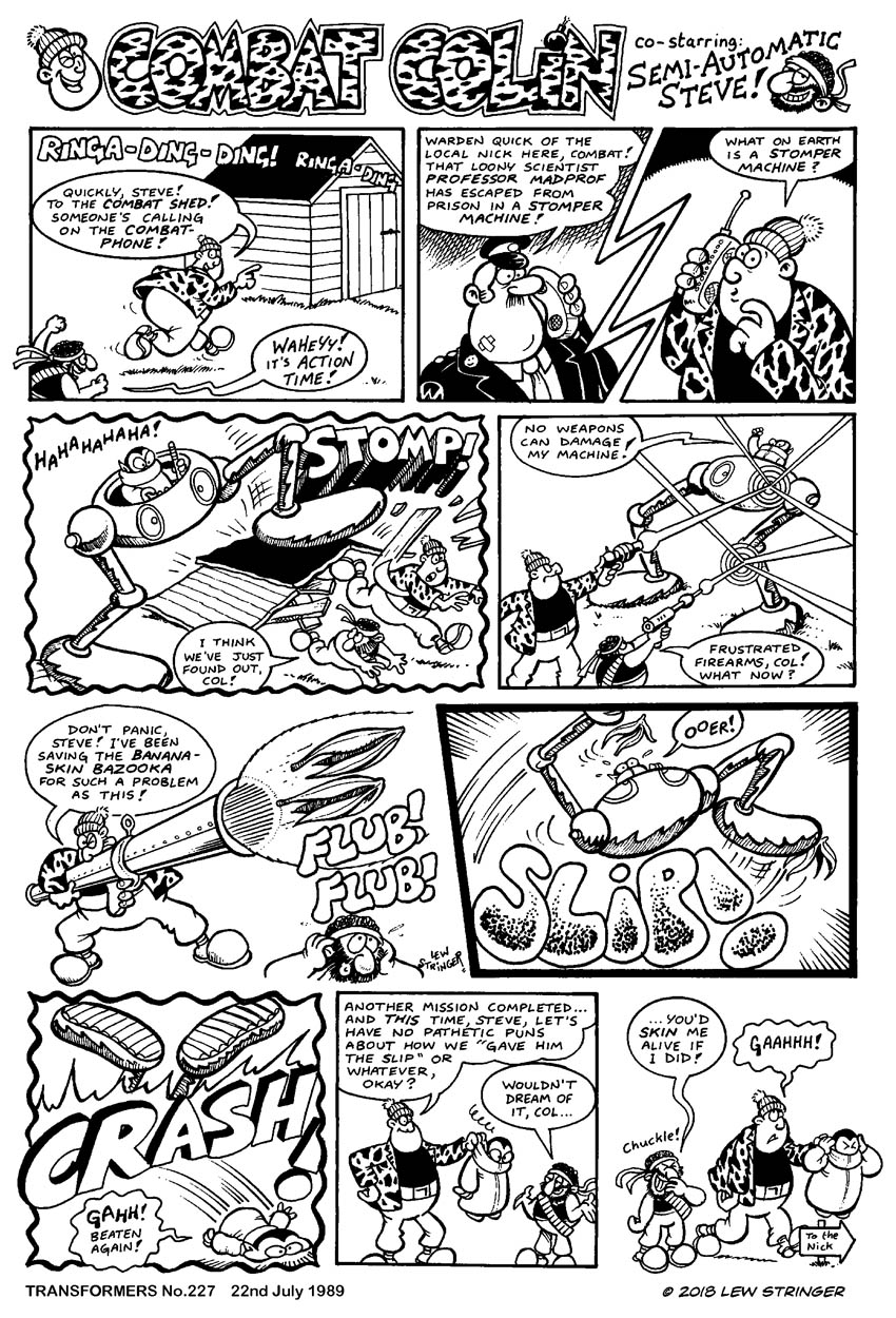 BLIMEY! The Blog of British Comics: Out now! COMBAT COLIN No.3