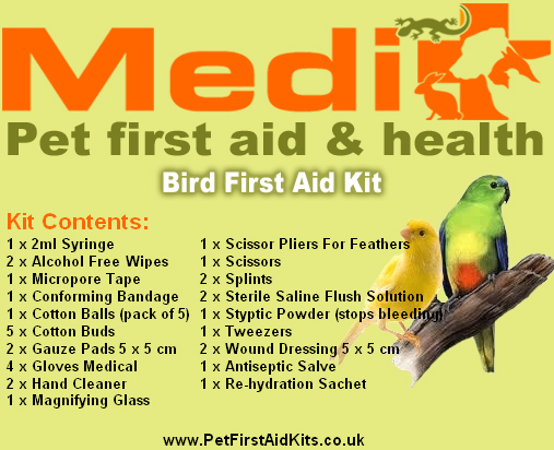 Emergency Care Kit for Your Bird