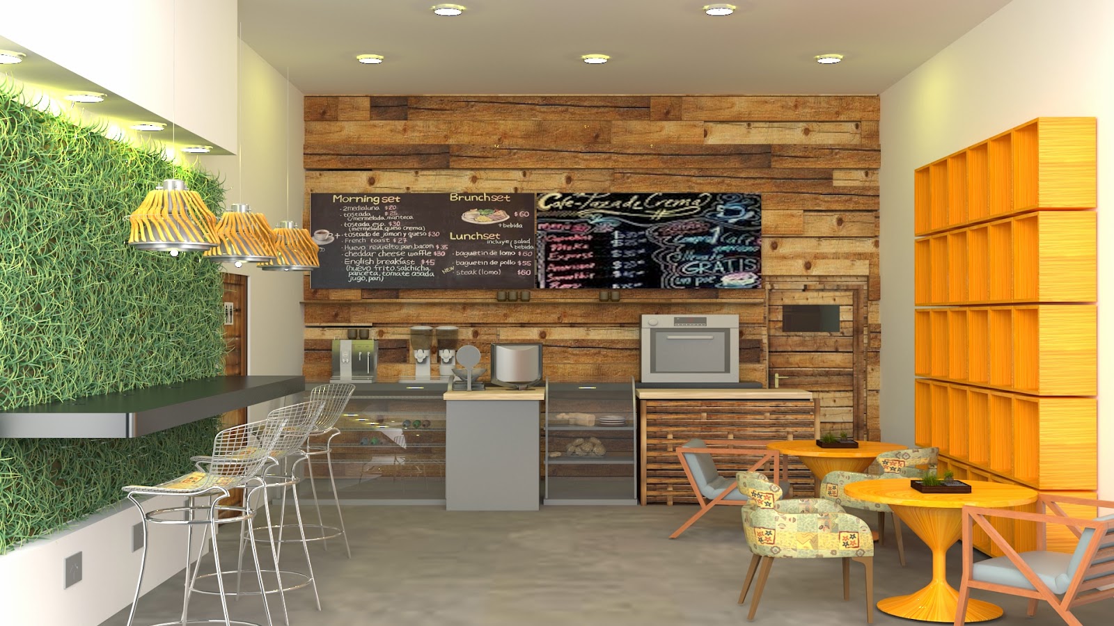 Diseño y Modelado en 3D: Modelo 3D - Panadería orgánica