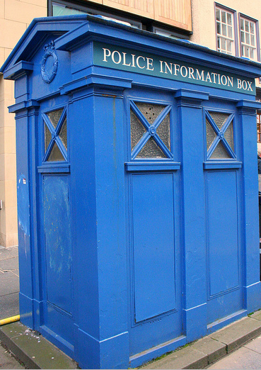 Mystery Fanfare: Blue Tardis Police Boxes for Sale
