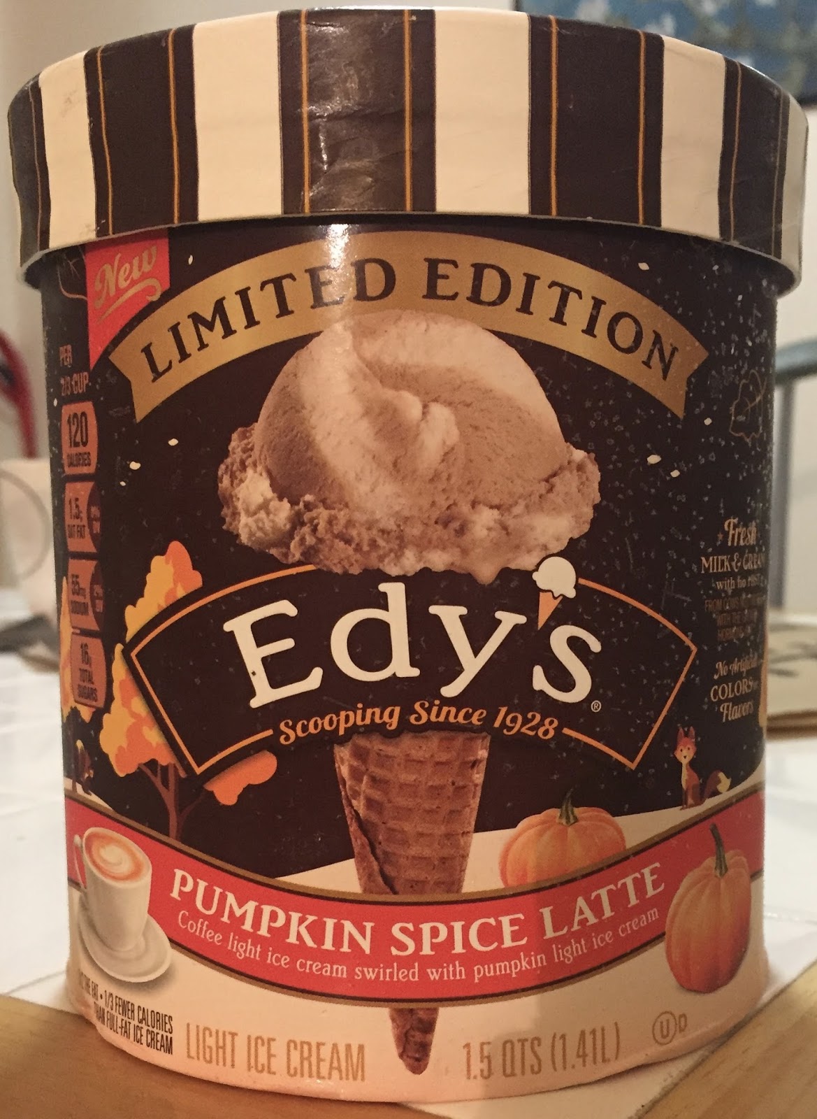 Edy's Pumpkin Spice Latte
