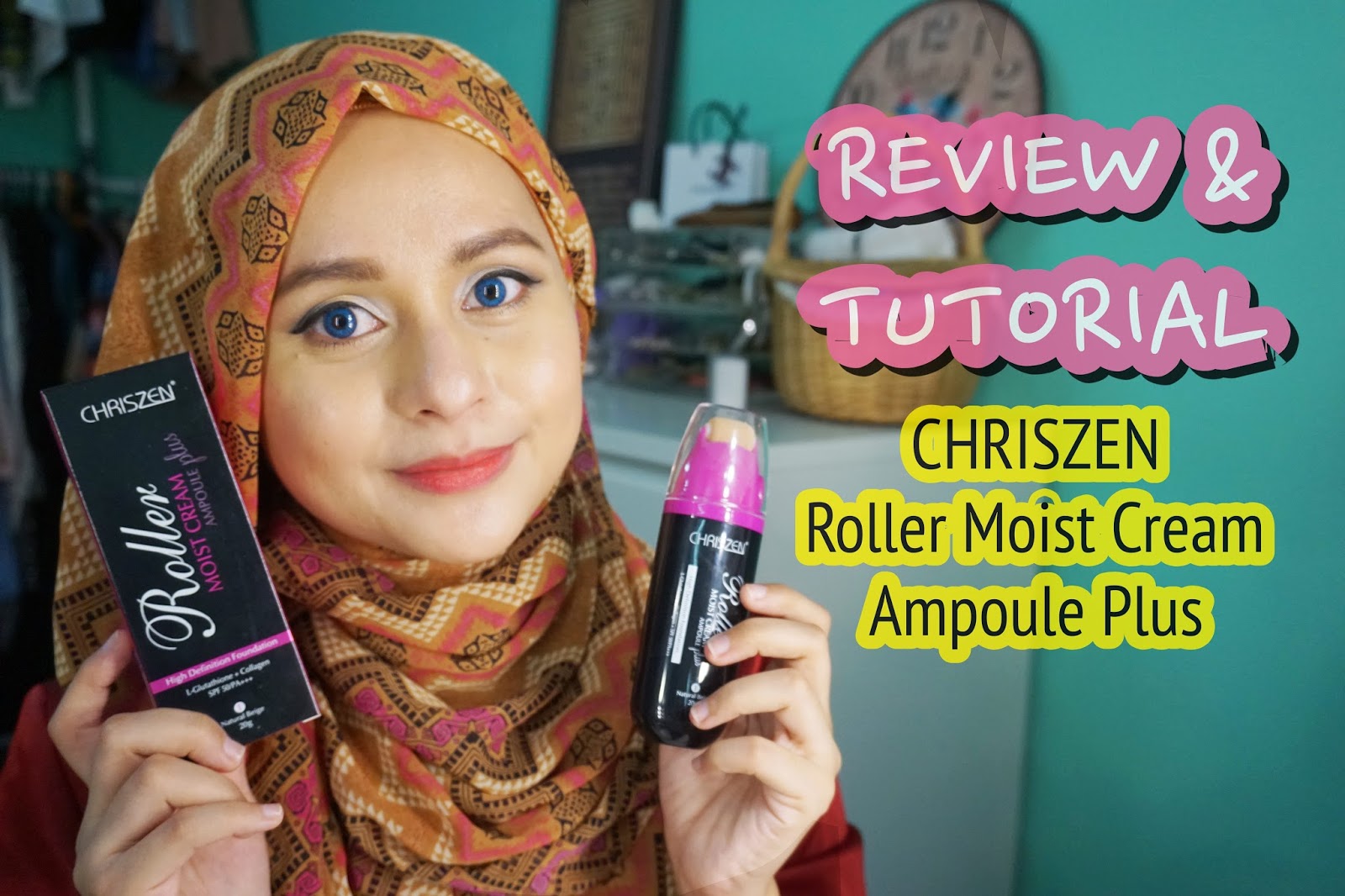 BEAUTY | Review & Tutorial : Chriszen Roller Moist Cream Ampoule Plus ...