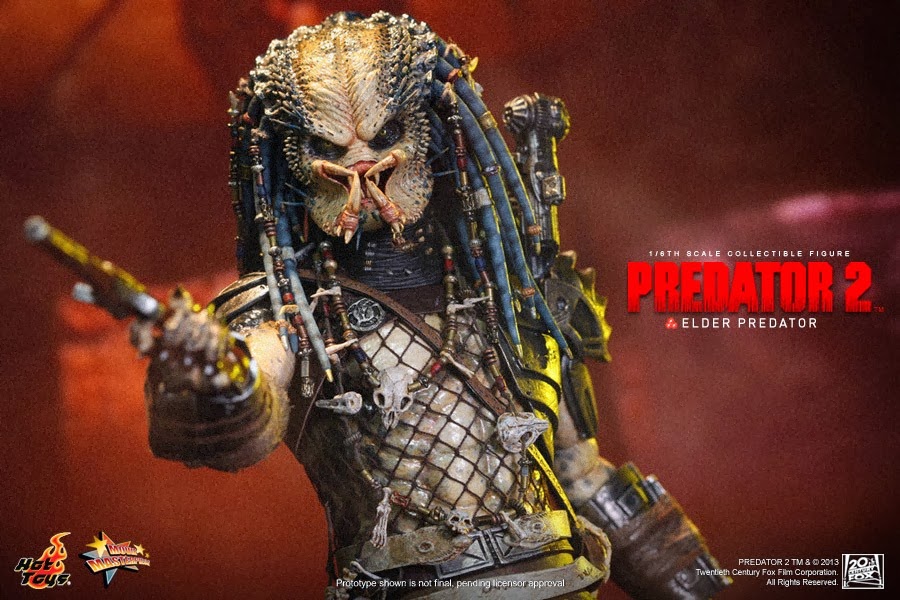 toyhaven: Preview Hot Toys Predator 2 - 1/6th scale Elder Predator 14 ...