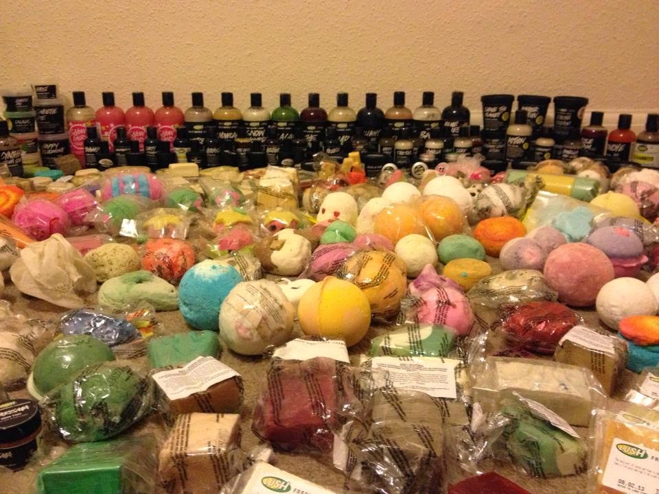 All Things Lush UK: My Current Lush Collection