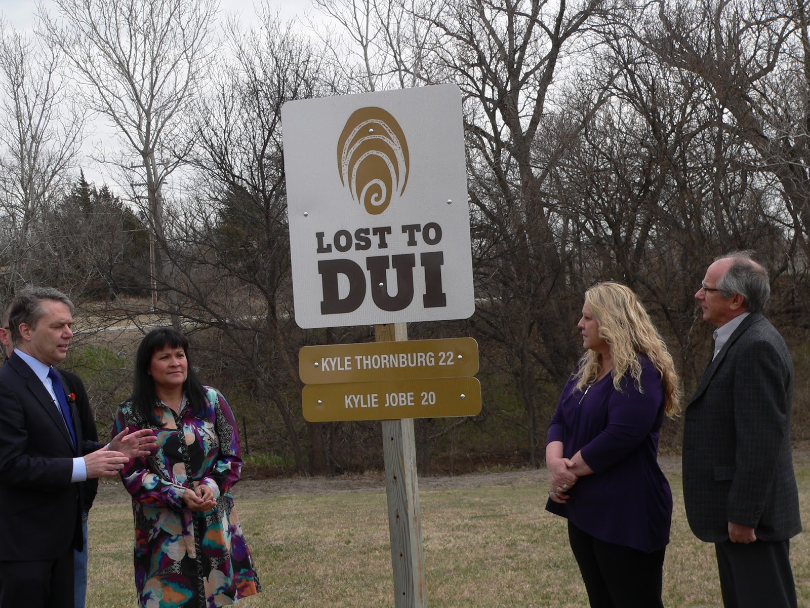 Kansas Transportation: DUI roadside memorial marker unveiled