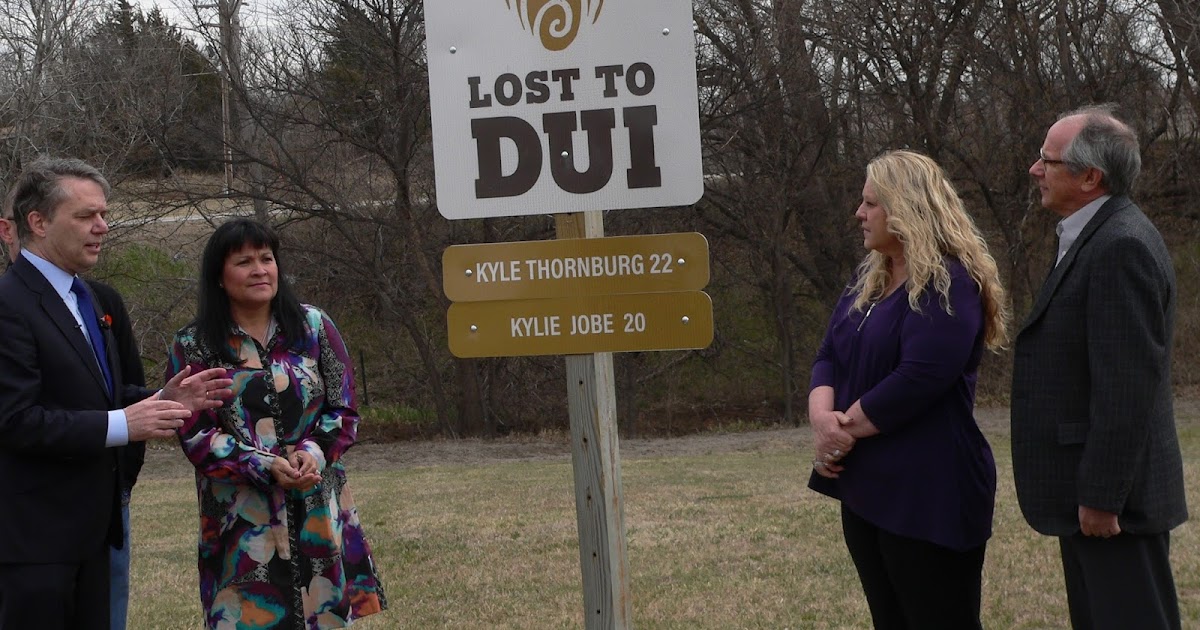 Kansas Transportation: DUI roadside memorial marker unveiled