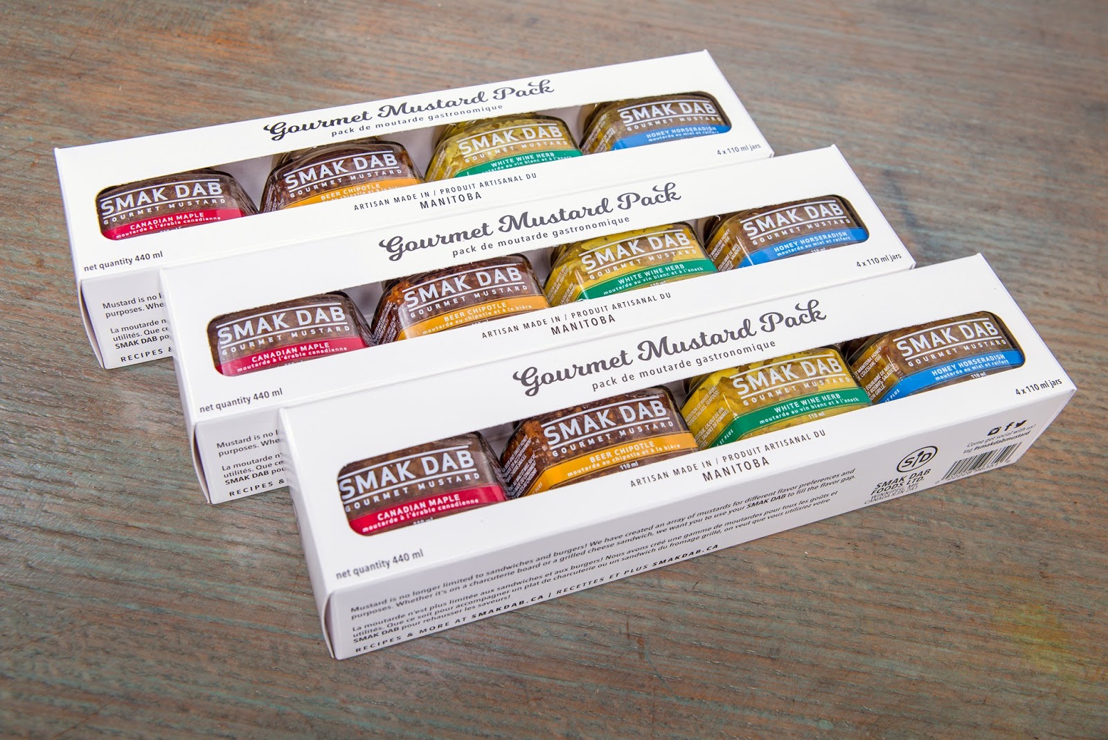 Smak Dab Gourmet Mustard Packaging – Packaging Of The World