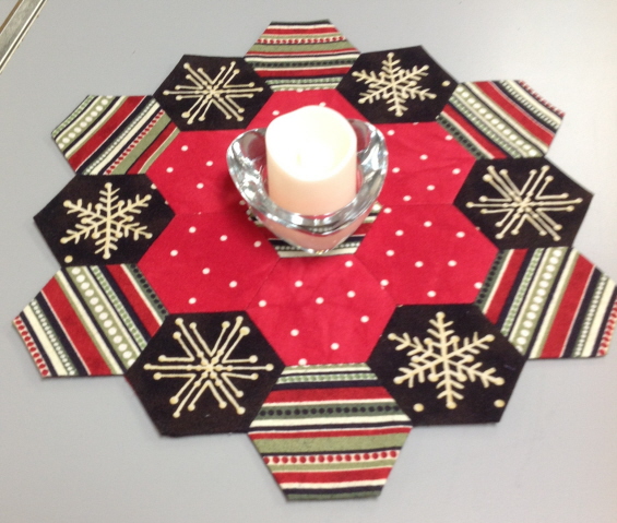 backdoorquilts: Christmas Candle Mats