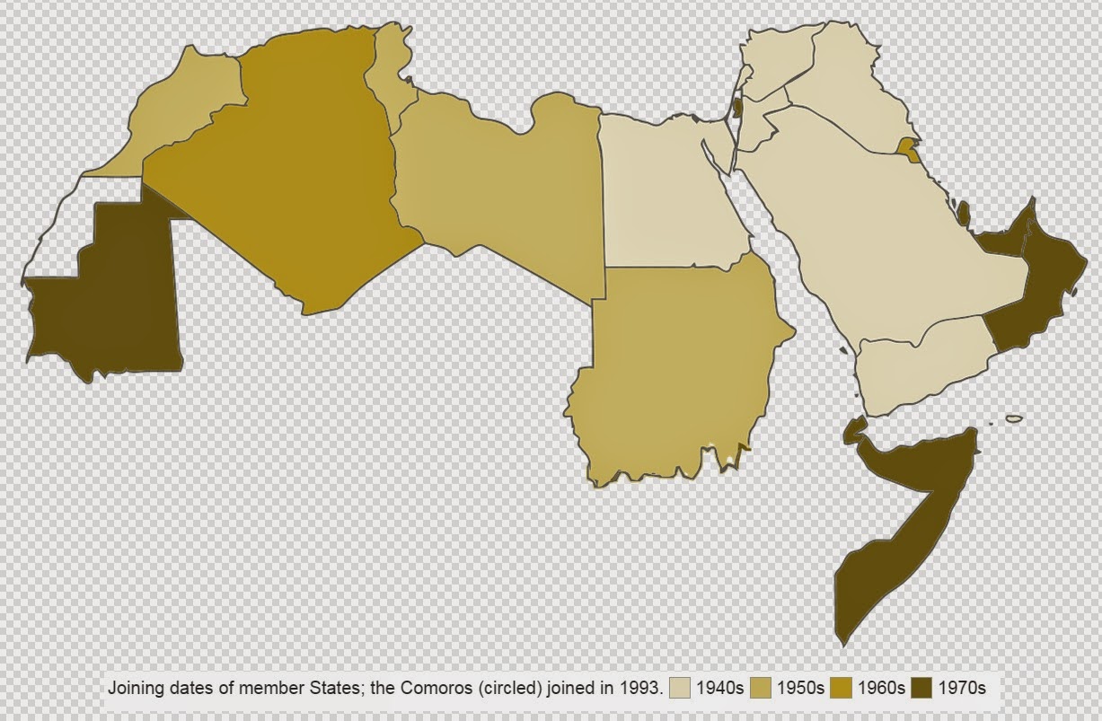 ANTHROPOLOGY OF ACCORD: Map on Monday: SUNNI ARAB STATES