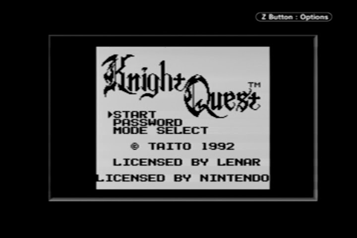 The RPG Consoler: Game #56: Knight Quest (Game Boy) - Where There's a ...