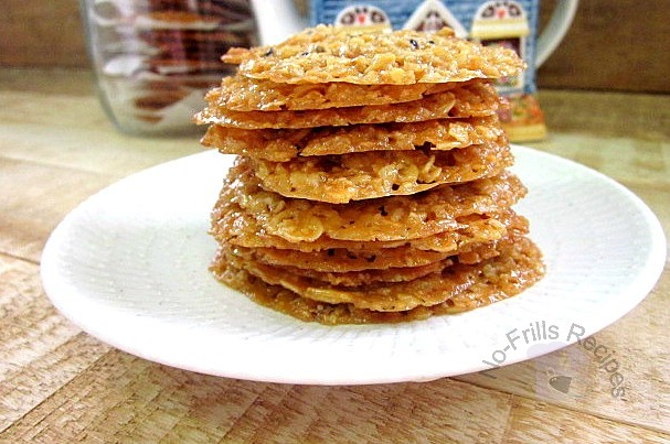 Lace Almond Cookies
