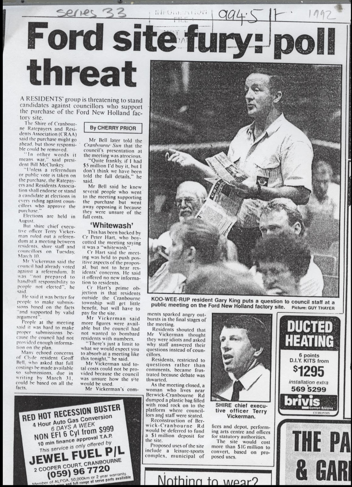 Casey Cardinia - links to our past: Sperry New Holland Factory at ...