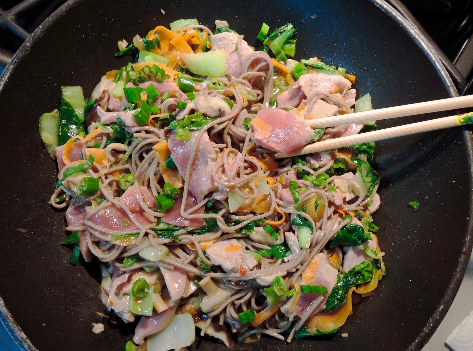 The Briny Lemon: Bigeye Tuna Stir-Fry with Sweet and Sour Sauce