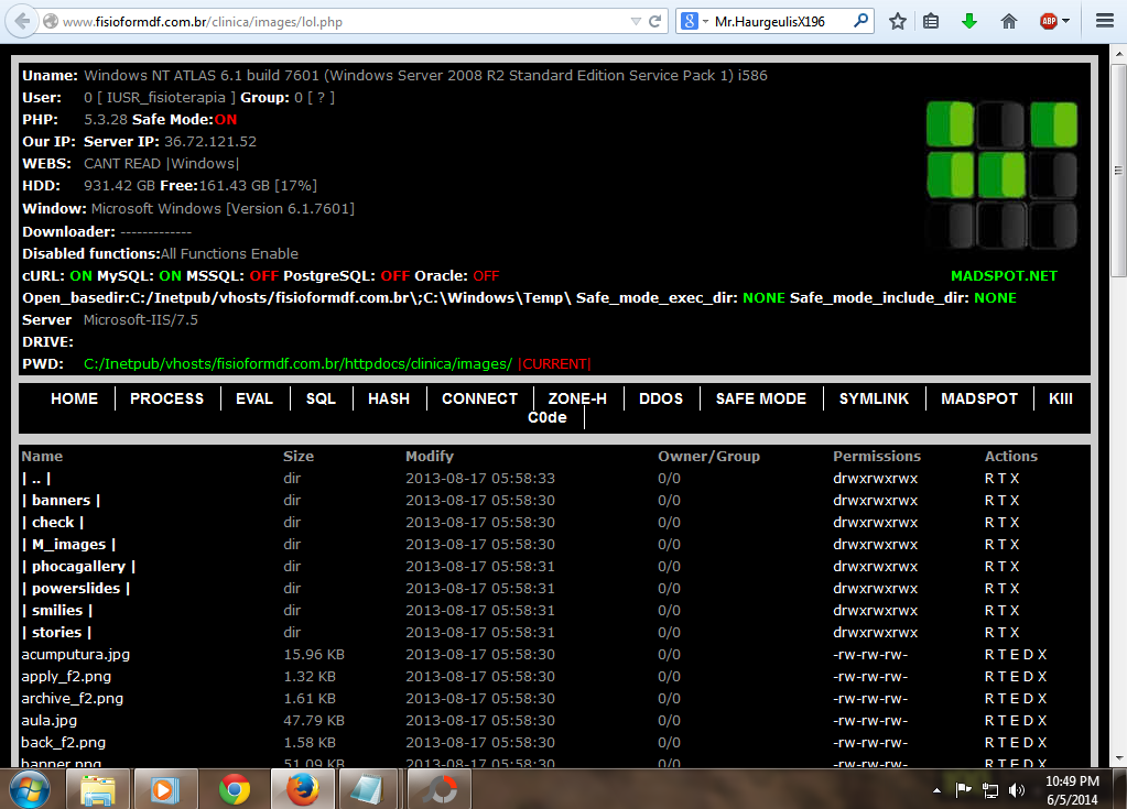 Cara Deface Metode Dorking Shell ~ GARUT CYBER SECURITY