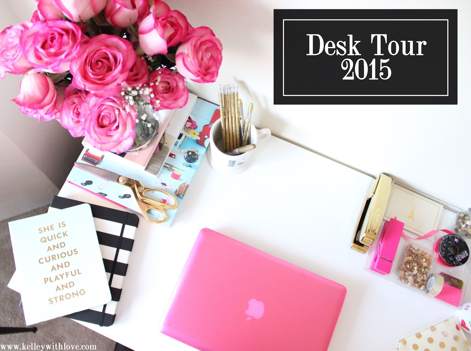 Desk Tour 2015 / Kelley With Love