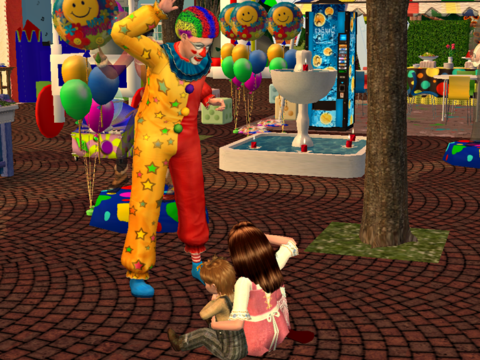 Brave The Rain's Sims: The Sims 2: Carnival Themed Photo Shoots