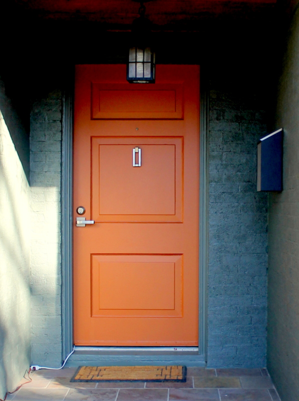 Mid2Mod: Green house, orange door